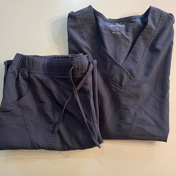 Jockey | Other | Jockey Womens Size Large Set Scrub Top And Scrub ...